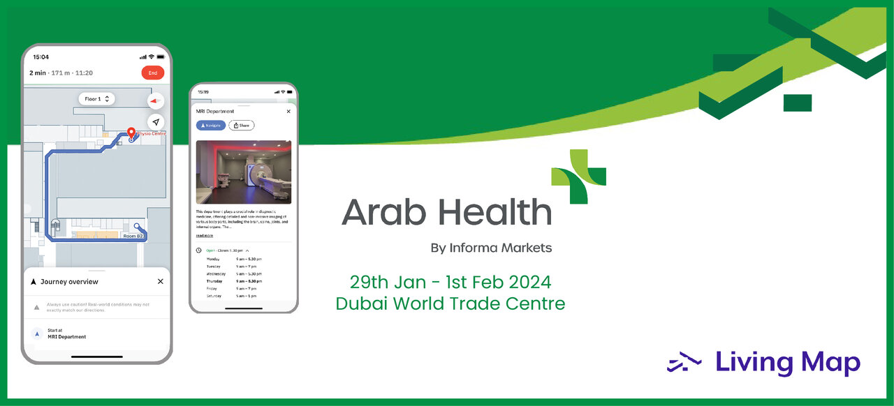 Press Release: Living Map debuts at Arab Health, showcasing its ...